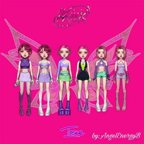 Winx Club Tecna Outfits Everskies Ropa Outfit 2017 Ropa Kpop