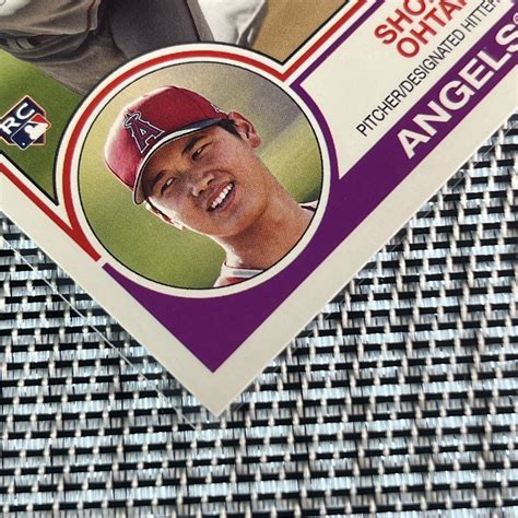 Shohei Ohtani RC ROOKIE CARD 2018 Topps Update 1983 Topps Design 83 2