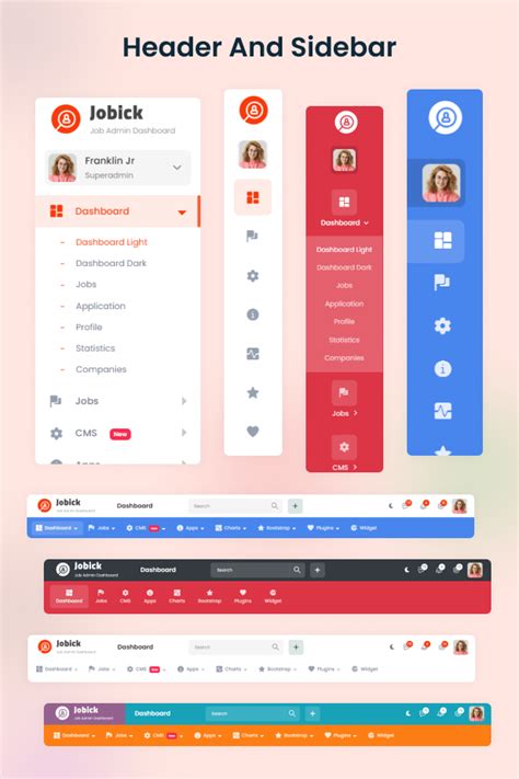 Jobick Tailwind CSS Job Admin Dashboard Template Graphicfort