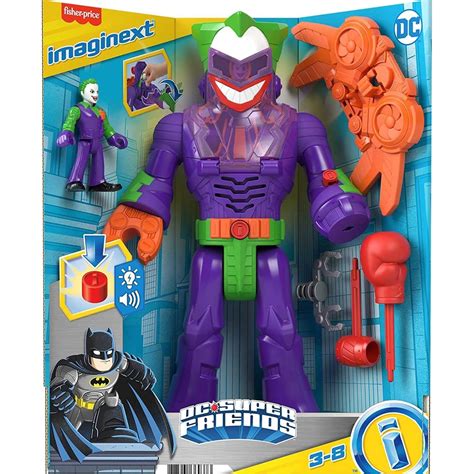 Mattel Imaginext Dc Super Friends Batman Toys 12 Inch Laffbot Robot