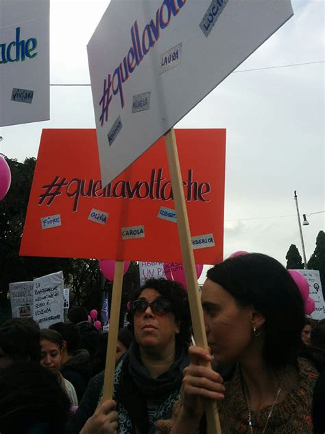 Non Una Di Meno In 150 Mila In Piazza Contro La Violenza Sulle Donne