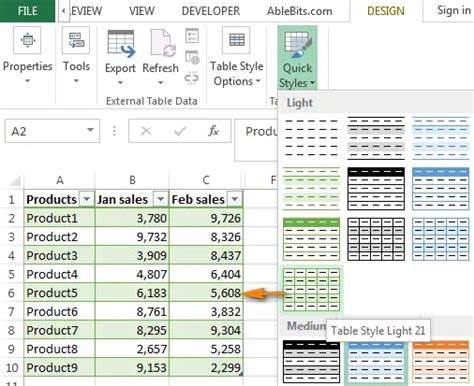 How To Highlight A Table In Excel Three Ways To Select A Table In