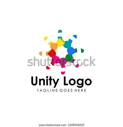 Unity Logo Design Unity Logo Vector Stock Vector Royalty Free Shutterstock