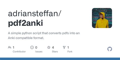 Github Adriansteffan Pdf Anki A Simple Python Script That Converts Pdfs Into An Anki