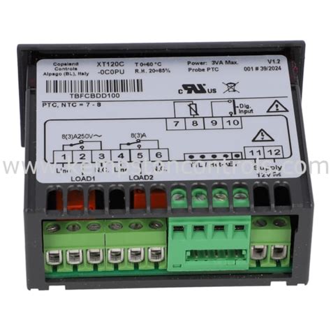 Dixell Xt120c Ptc Ntc Dixell Temperature On Off Controller No 12v