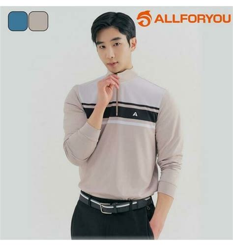 올포유 긴팔티셔츠 집업 기능성 남성 봄 티몬