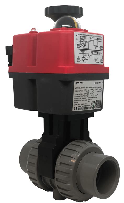 Actuated Valve Motorized Ball Valve Cepex Extreme Pvc Ball Valves