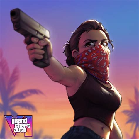 Lucia Grand Theft Auto And 1 More Drawn By Matheuzart Danbooru