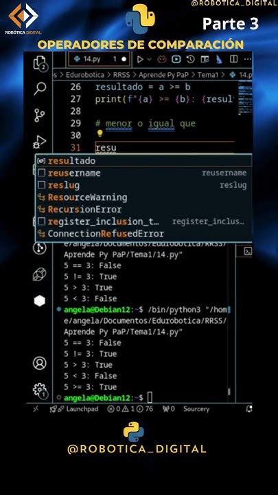 Operadores De ComparaciÓn Parte 3 Python Desde Cero Codinglife Python Programacion Youtube