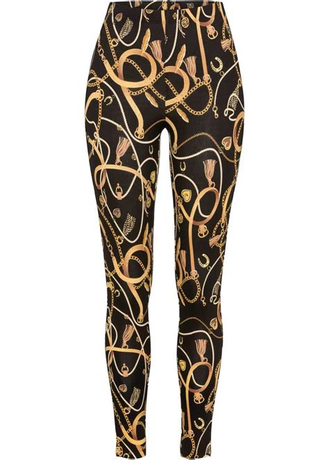 Leggings Mit Druck Schwarz Bedruckt Rainbow Bonprixde