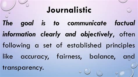 Topic 1 Introduction To Journalistic Textpptx
