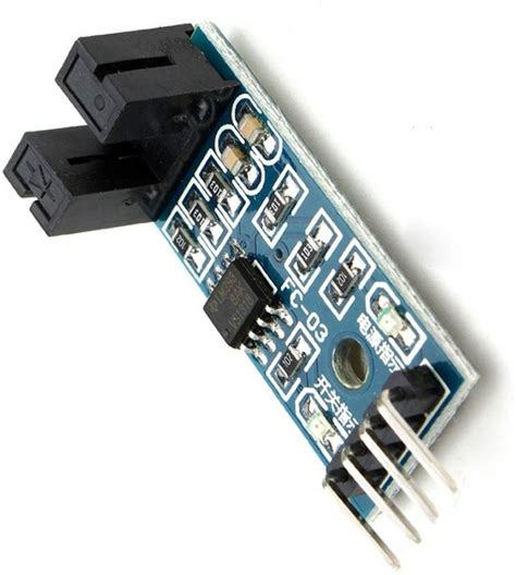 Invento 1pcs Slot Type Ir Optocoupler Speed Sensor Module Lm393 Automotive Electronic Hobby Kit