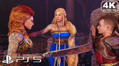 Thrud Wants To Kill Atreus But Lady Sif Explains Her The Truth About