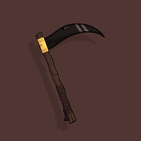 Netherite Hoe Scythe I Drew R Minecraft