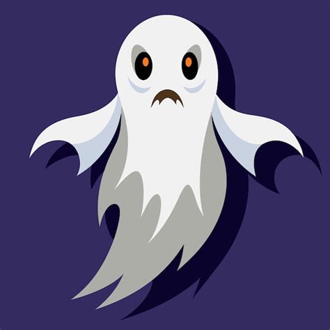 Premium Vector Ghost Vector Art Illustration Design