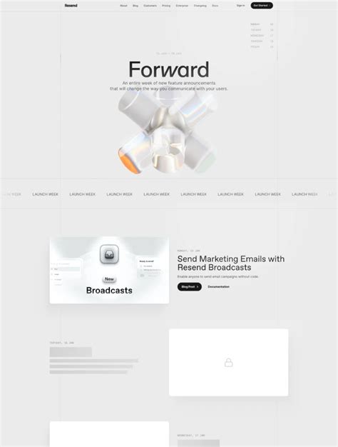 Resend Forward Website Design Lapa Ninja