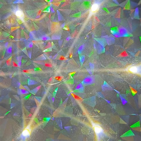 3 A4 Size Diffraction Grating Sheet See Hearts Diffraction Film With