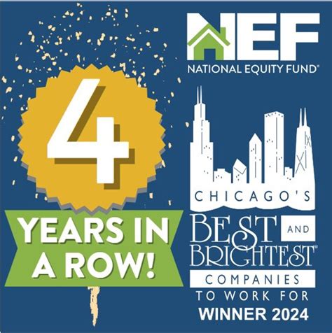 Nef Selected As Winner Of Chicagos Best And Brightest Companies To