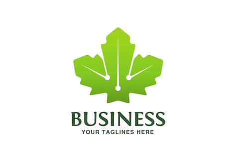 Premium Vector Maple Leaf Logo