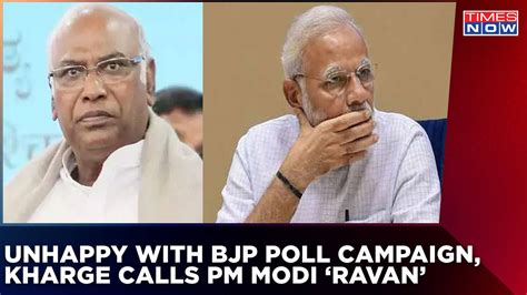 Congress Pres Mallikarjun Kharge Continues Attack On Pm Modi Political