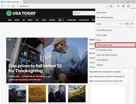How To Add Any Website To Windows 10s Start Menu OnlineVideoMktg Blogs