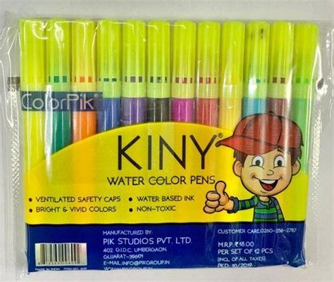 Colorful 10 Grams Light Weight Comfortable Grip Sketch Pen At Best