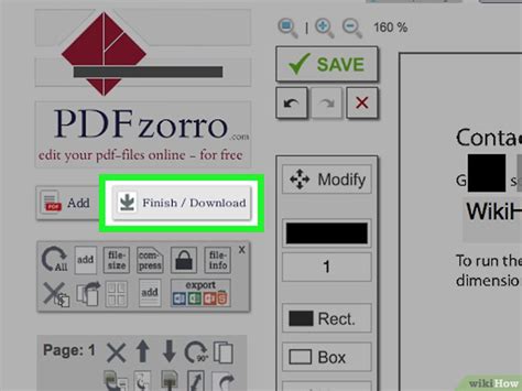 Cómo editar un PDF en línea con imágenes wikiHow