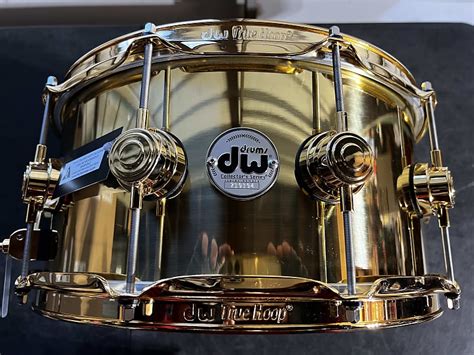 Dw 65 X 14 Collectors Series Bell Brass Snare Drum Reverb