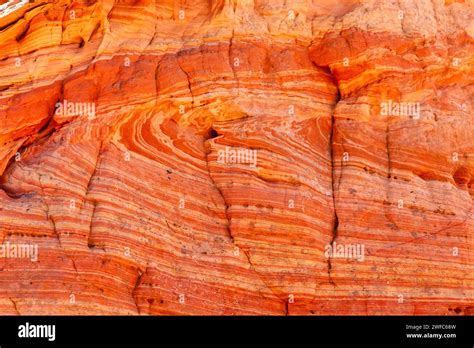 Cross Bedding Patterns In The Navajo Sandstone In South Coyote Buttes