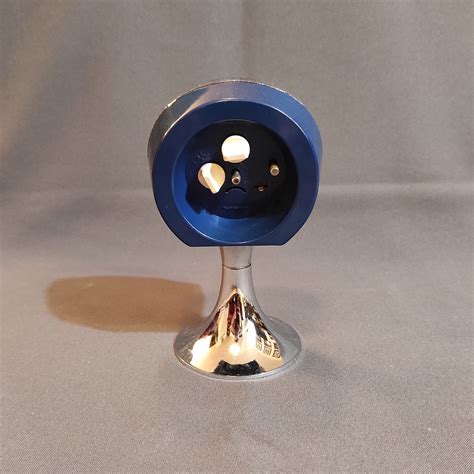 Space Age Clock Atomic Age Clock Ufo Design Europa Clock Etsy Australia