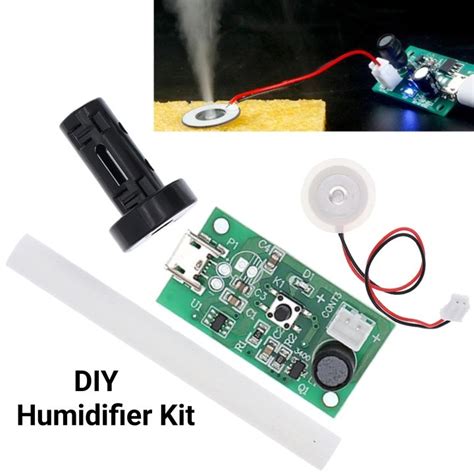 Usb Mini Humidifier Diy Kits Mist Maker And Driver Circuit Board Fogger Atomization Film