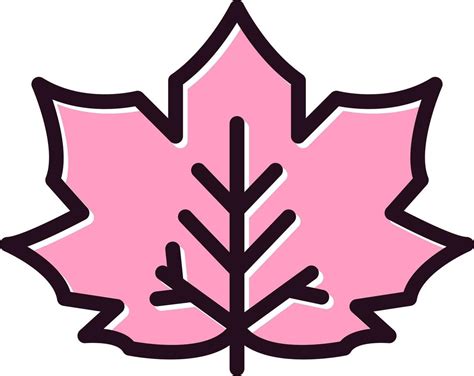 Maple Leaf Vector Icon 20942913 Vector Art At Vecteezy