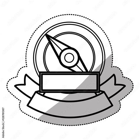 Compass Icon Instrument Tool Navigation Location And Object Theme