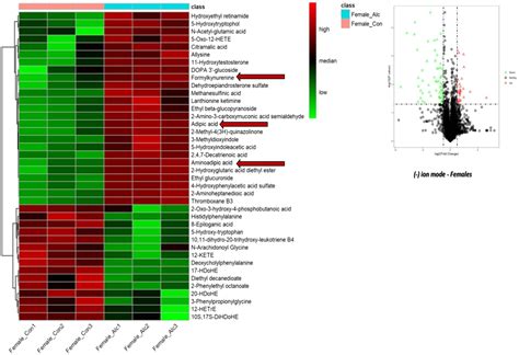 Untargeted Metabolomics Reveal Sex Specific And Non Specific Redox