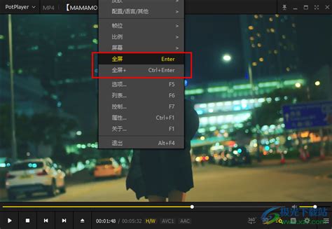 PotPlayer怎么全屏播放视频 PotPlayer全屏播放视频的方法 极光下载站