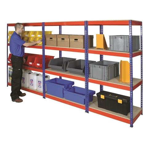 Heavy Duty Rivet Shelving 4 Levels Dalvie Systems Ltd