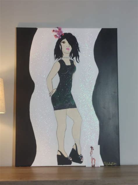 Pink Day D Light Paintings Prints People Figures Fashion Female Artpal