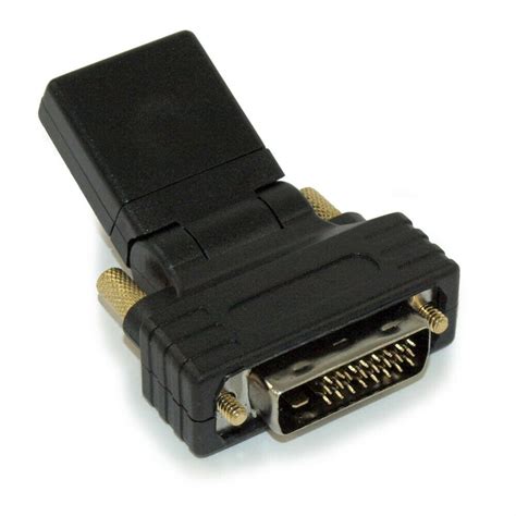 Dvi D Male To Hdmi Female Swivel Adapter Cable Sales Canada