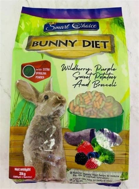 Smart Choice Bunny Diet Rabbits Food 3kg Rabbit Food 3kg Makanan