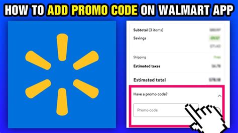 How To Add Promo Code On Walmart App 2025 Youtube