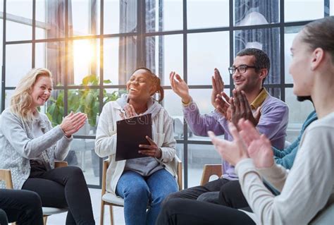 Different Groups Of People Communicate With Each Other During Business