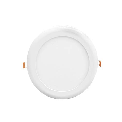 Plafon Redondo De Embutir 18w Luz Branca 22cm 1260lm Jng No Shoptime