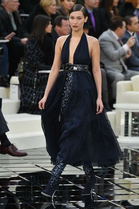 Bella Hadids Looks Down The Paris Fashion Week Runways