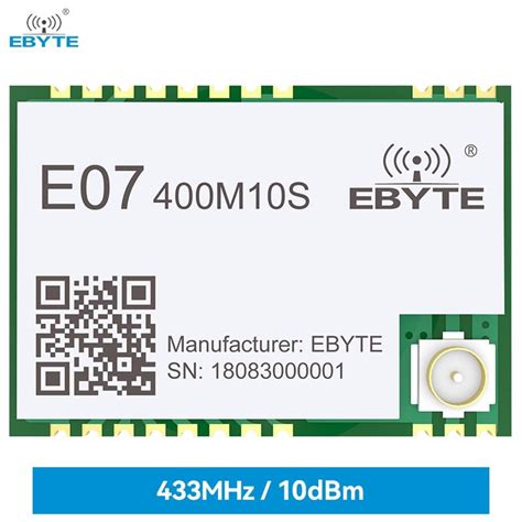 Ebyte Buy E07 400m10s Ti Cc1101 Price Wireless Rf 433mhz 15km Smd Spi