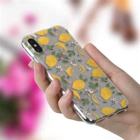 Lemons Iphone Case Xr Xs Max X Girl Case For Iphone Plus Etsy