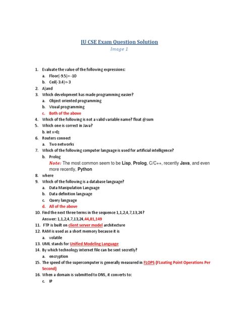 exam solution pdf network switch osi model