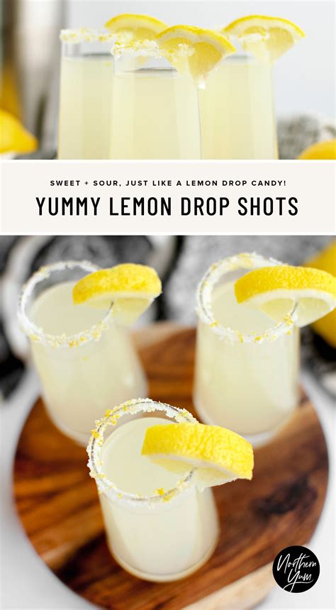 Lemon Drop Shots So Yummy Just 3 Ingredients Recipe Lemon Drop