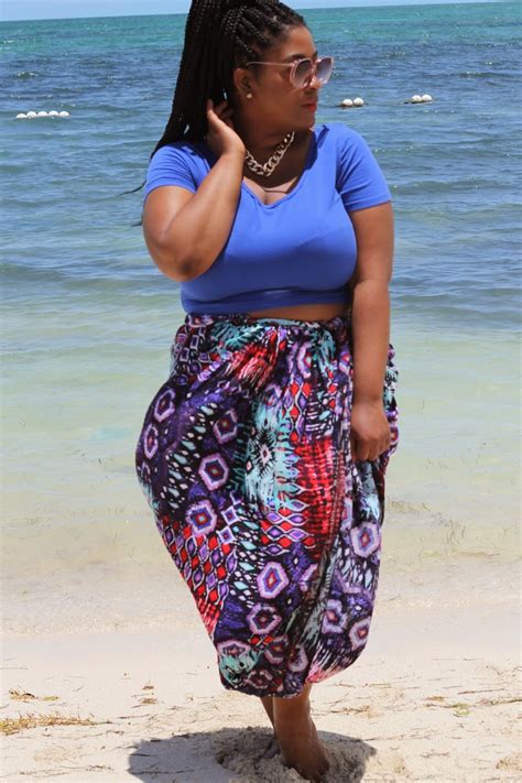 Vacation Style Crop Tops Maxi Skirts Style Chic 360