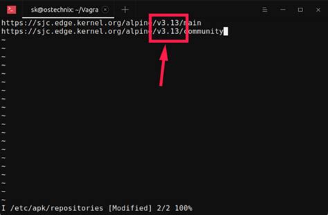 How To Upgrade Alpine Linux To Latest Version Ostechnix