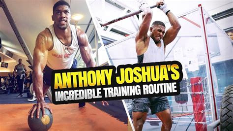 Anthony Joshuas Incredible Training Routine Boxing Arena Youtube